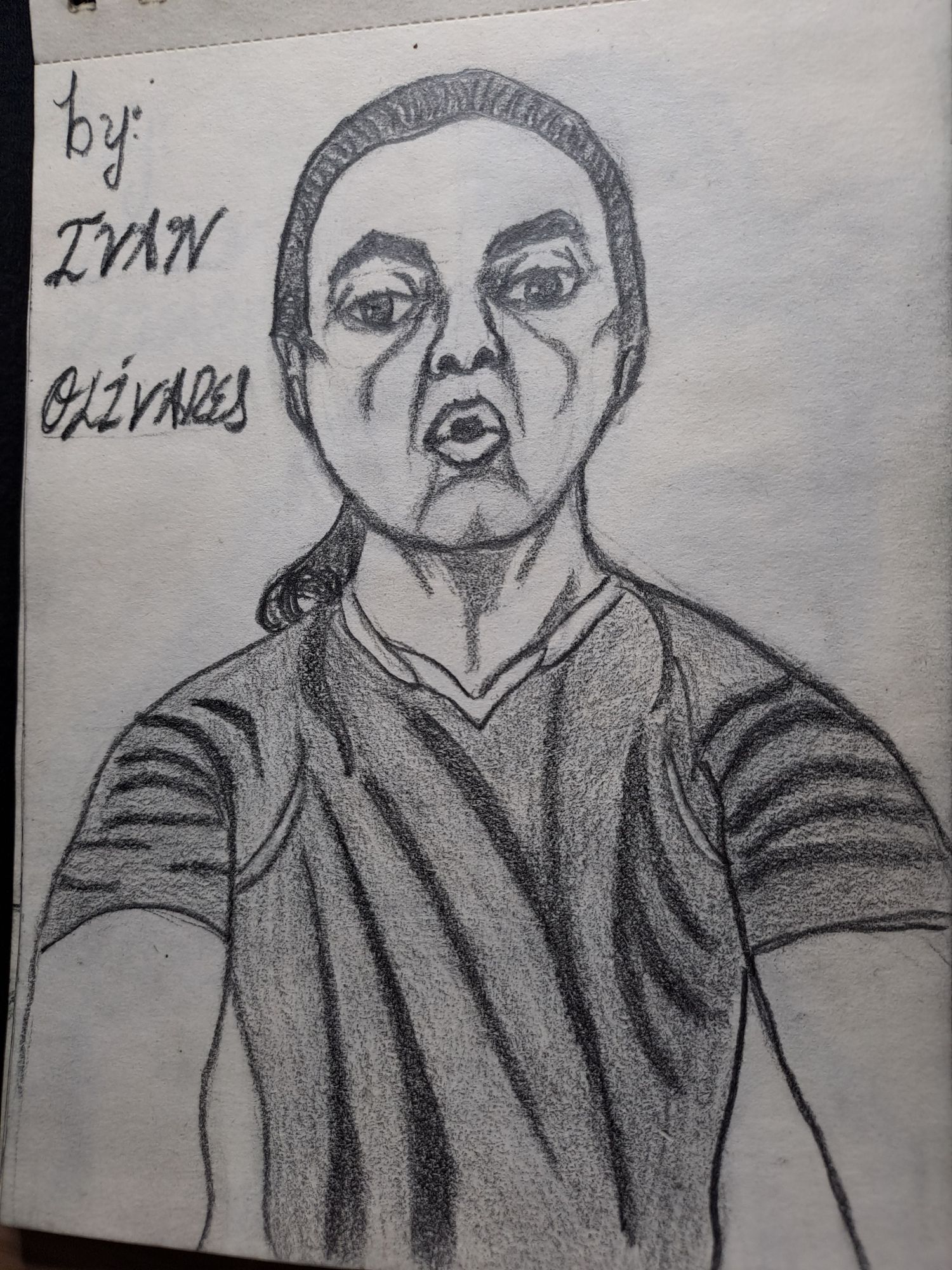 The Last Lap (self portrait) – Ivan Olivares