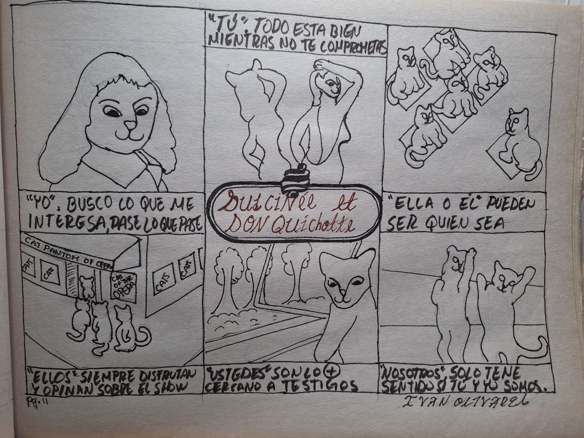 Dulcinée et Don Quichotte, pág 11 – Ivan Olivares